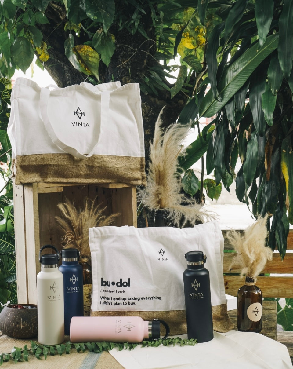 Vinta Market Bag - White – Vinta Alternative Market