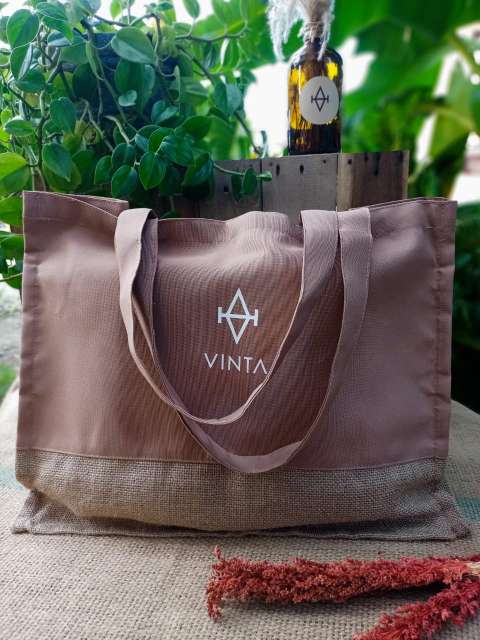 Vinta Market Bag - Coffee – Vinta Alternative Market